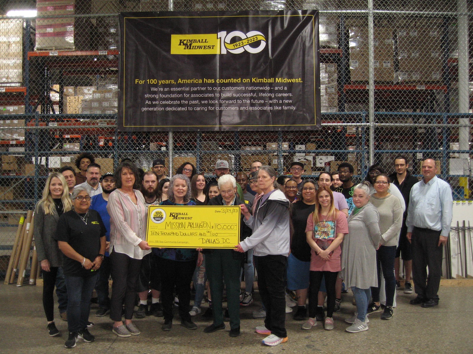 Kimball Midwest Marks Centennial with Celebration at Arlington DC ...