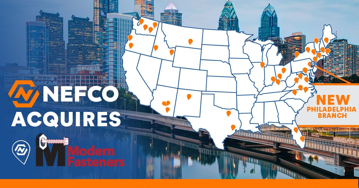 NEFCO Acquires Modern Fasteners in Pennsylvania - Modern Distribution ...