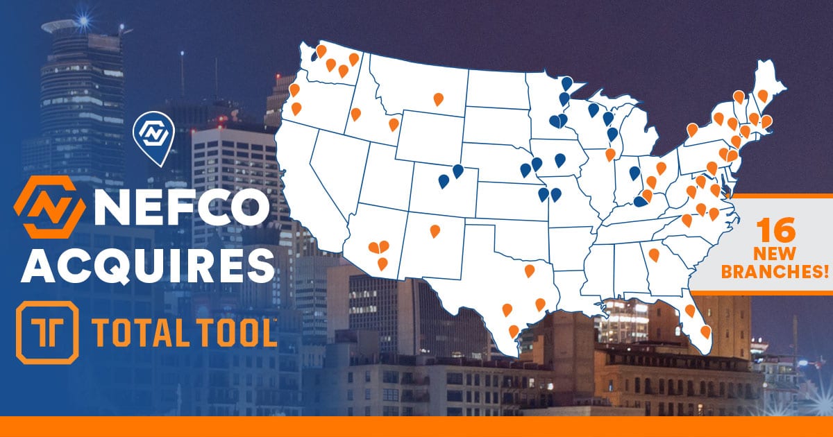 NEFCO Makes Midwest Splash, Acquires Total Tool Supply in MN - Modern Distribution Management