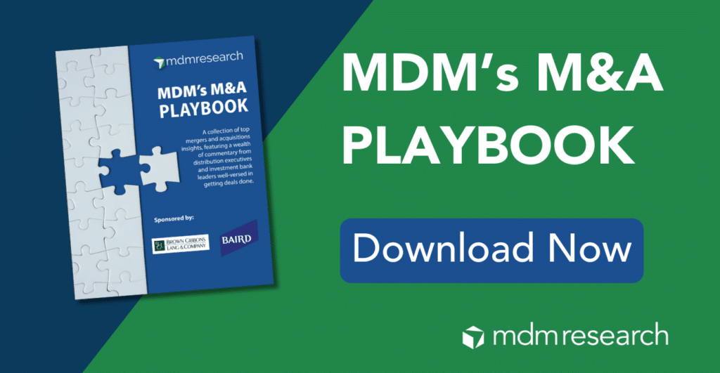 MDM's M&A Playbook - Modern Distribution Management