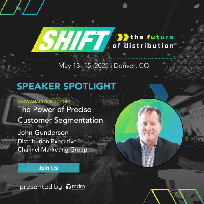 SHIFT Speaker Spotlight: John Gunderson - Modern Distribution Management