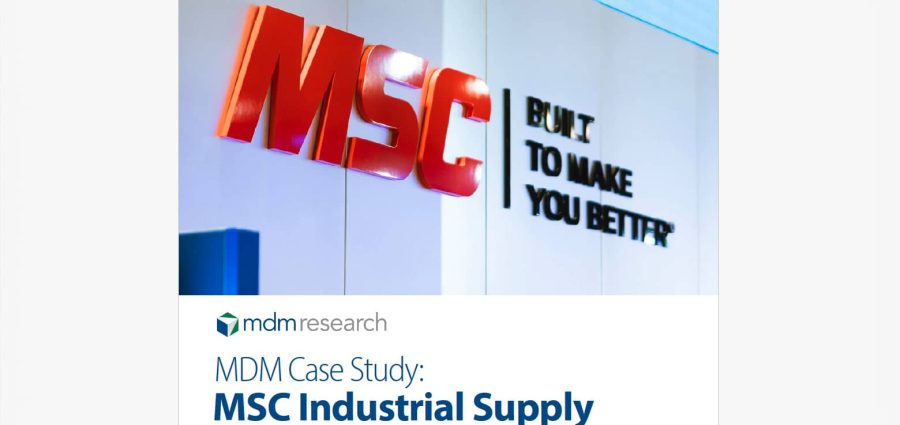 Now Available: Our MSC Industrial Supply Case Study - Modern Distribution Management