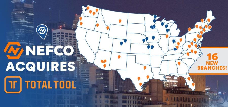 NEFCO Makes Midwest Splash, Acquires Total Tool Supply in MN - Modern ...